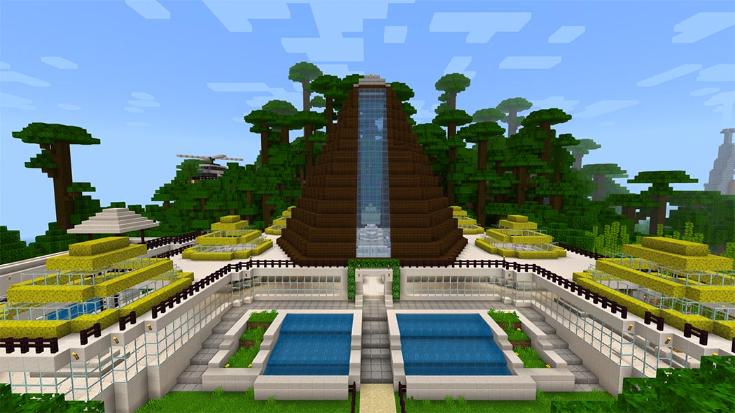 Prehistoric Park | Map Minecraft PE - MCPE AddOns - Aadhu.com