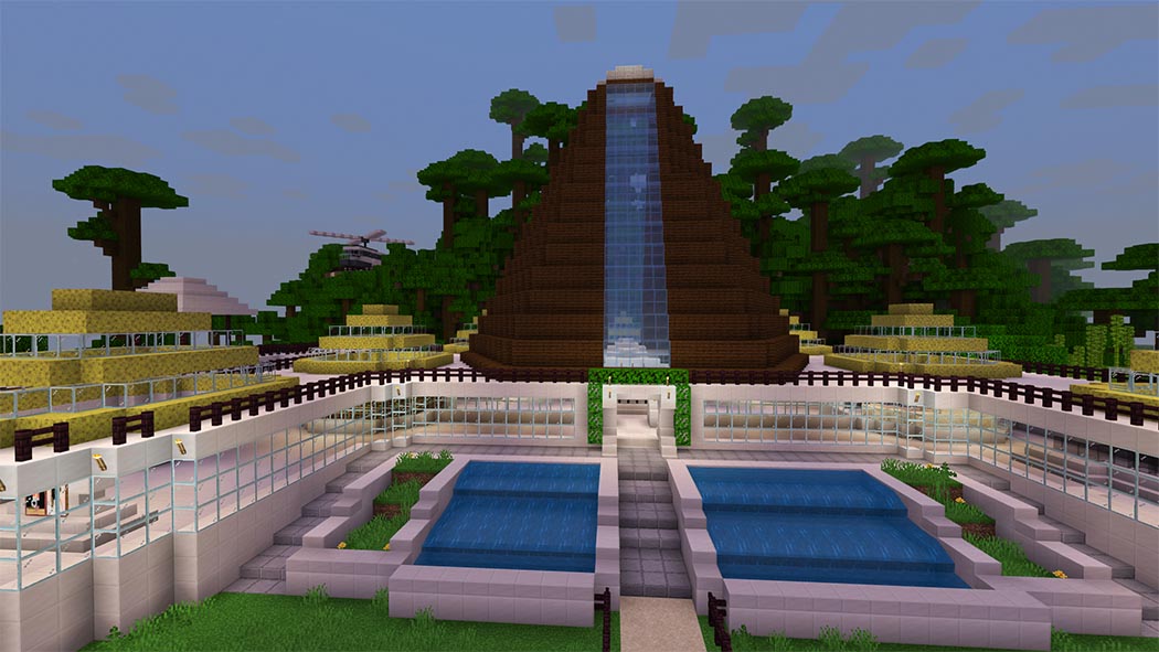 Prehistoric Park | Map Minecraft PE - MCPE AddOns - Aadhu.com