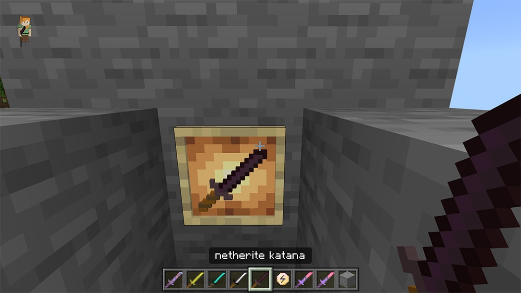 Vanilla Katana Addon Minecraft PE - Aadhu.com