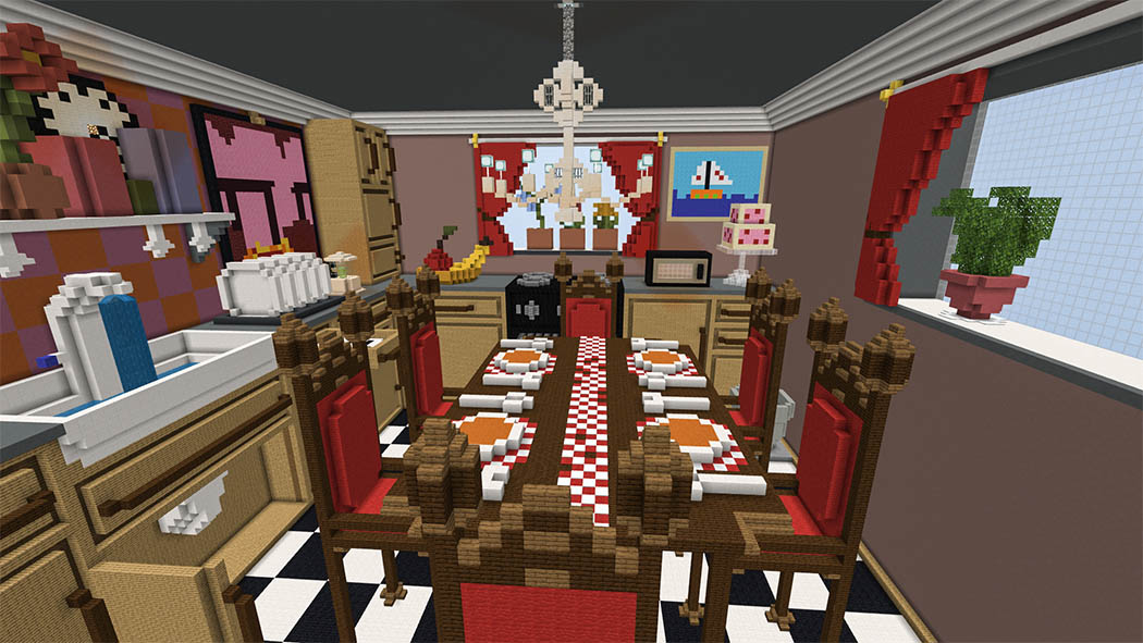 Giant Kitchen | Map Minecraft PE - MCPE AddOns - Aadhu.com