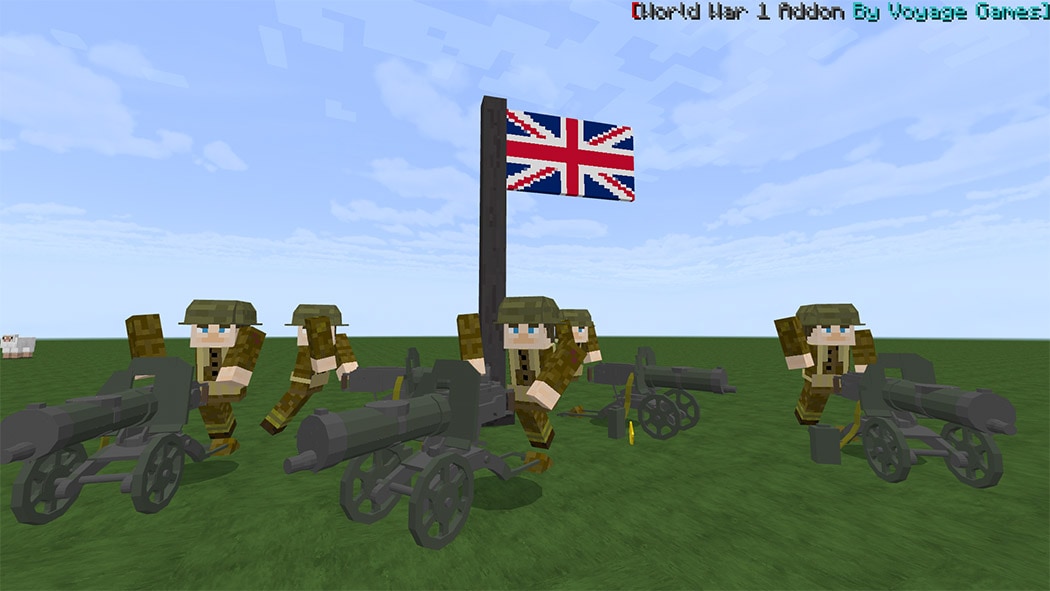 World War 1 Addon Remastered - MCPE AddOns - Aadhu.com