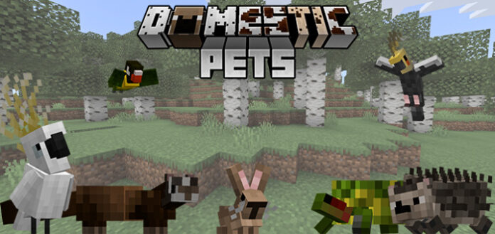 Domestic Pets - MCPE Addons for Minecraft Bedrock & Pocket Edition